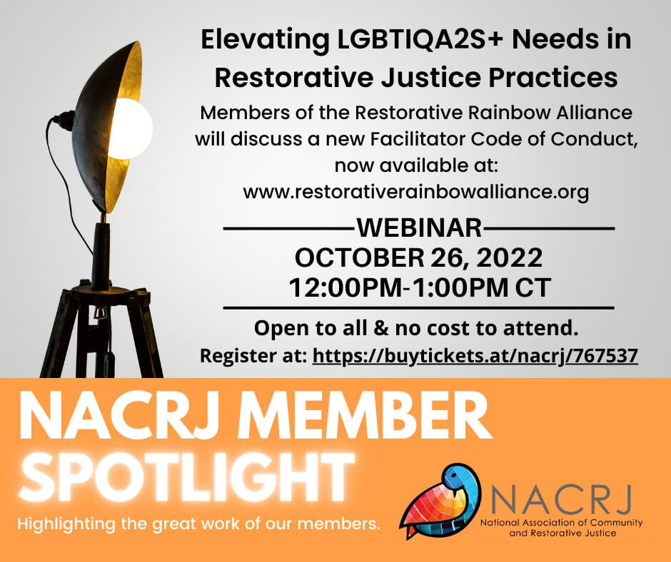 Programs - National Association of Community and Restorative Justice